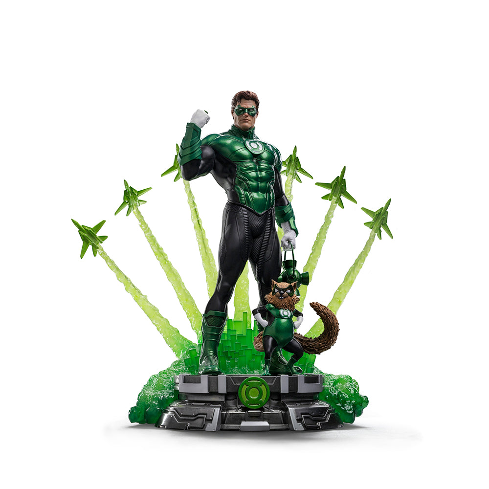 Statue Green Lantern Unleashed - DC Comics - Art Scale 1/10 - Iron Stu ...