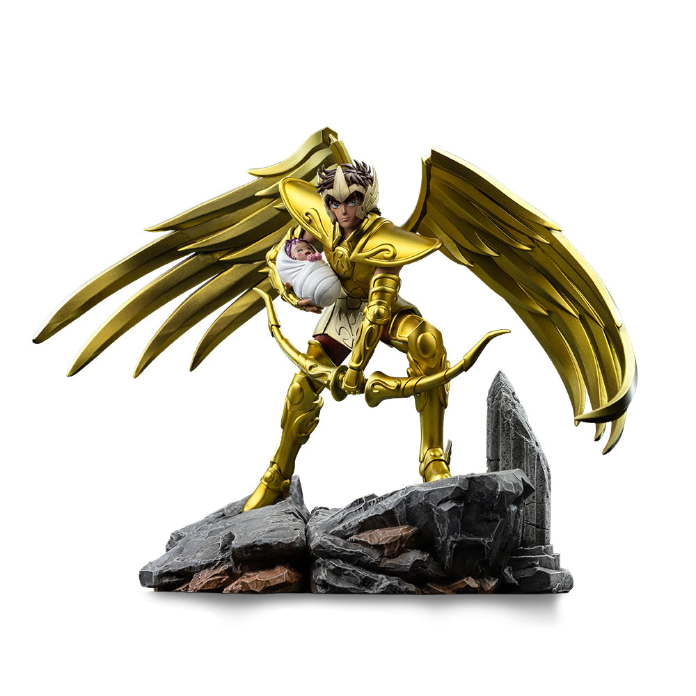 Statue Sagittarius Aiolos - Saint Seiya - Art Scale 1/10 - Iron Studio ...